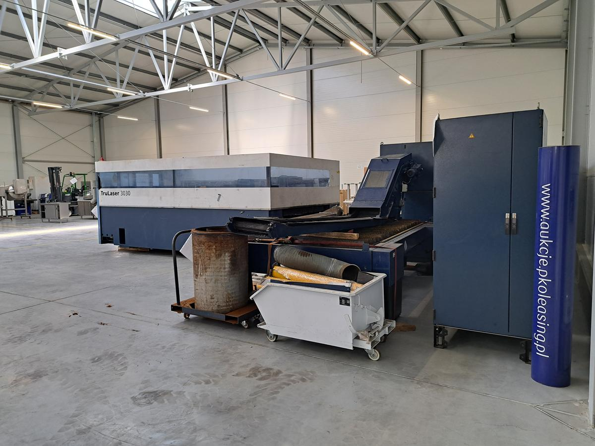 TRUMPF TRULASER 3030 L20 ROTOLAS - 54 055,00 PLN, 2012